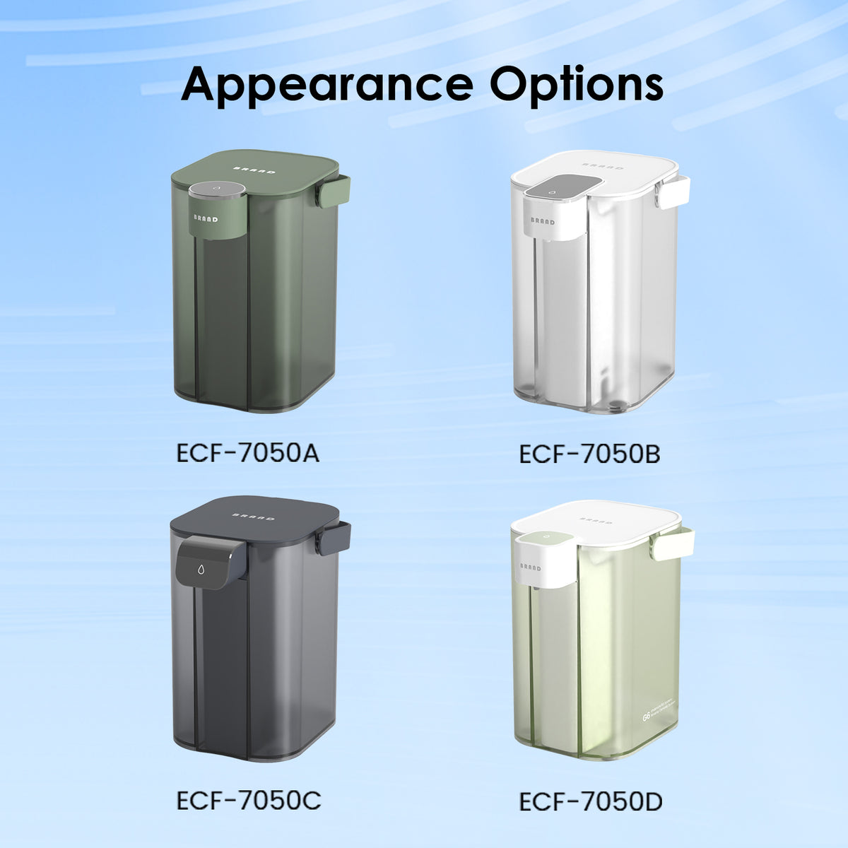 ECF-7050 Countertop Electric Pitcher Water Purifier – Qingdao Ecopure ...