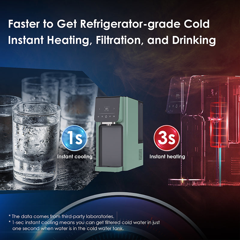 ERS-1104 Countertop RO Water Dispenser Hot Cold Water – Qingdao Ecopure ...